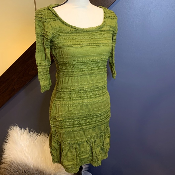 Max Studio | Dresses | Max Studio Green Mini Dress | Poshmark